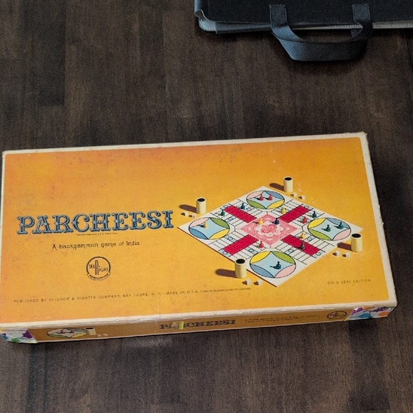 parcheesi | Games | Vintage Parcheesi Board Game Classic Edition 964 ...